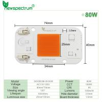 China 110V 220V AC LED Module COB Chip No Welding For Indoor Plant Seedling Grow for sale