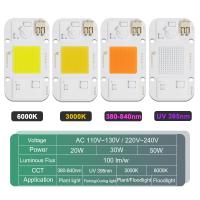 China AC110V Solderless COB LED COB Chip Light Beads For Floodlights for sale