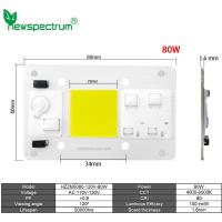 China Custom Power AC COB LED Grow Chip 80W For Flower Seedling Plant Light for sale