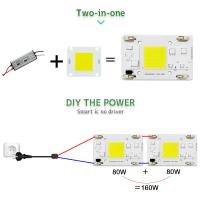 China No Need Driver COB LED Grow Chip Size 50mm For Flower Seedling Plant Light for sale