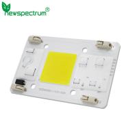 China No Need Driver COB LED Grow Chip Size 50mm For Flower Seedling Plant Light for sale