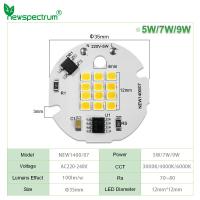 China 220V SMD LED Chip Cob Led 3000k Great Heat Dissipation For Spotlights for sale