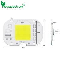 China Flip 50W LED Chip Cob Led Light 120° Beam Angle 6000K Color Temperature for sale