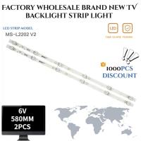 China SMD3030 LED TV Backlight Strips 6LEDs For 32inch MS-L1343 JL.D32061330-081AS-M MS-L2202 V2 for sale