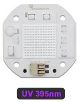 China 395nm UV 50W LED Chip 220V Welding Free COB LED Light Beads For Party Stage Lighting for sale