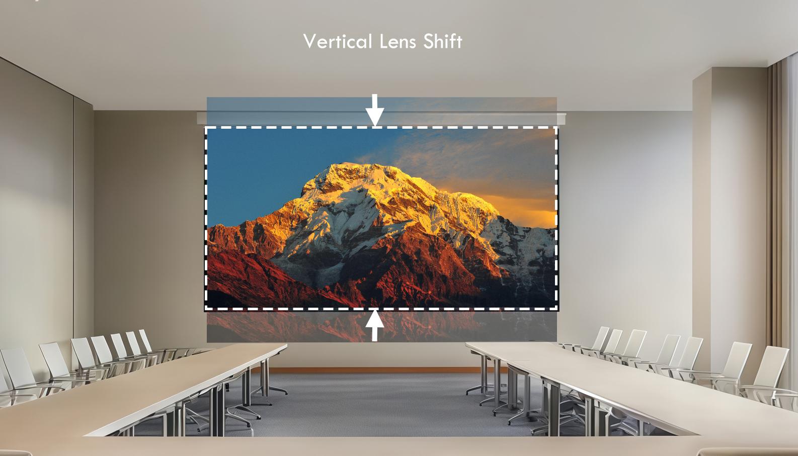 SMX Laser projector Vertical Lens Shift