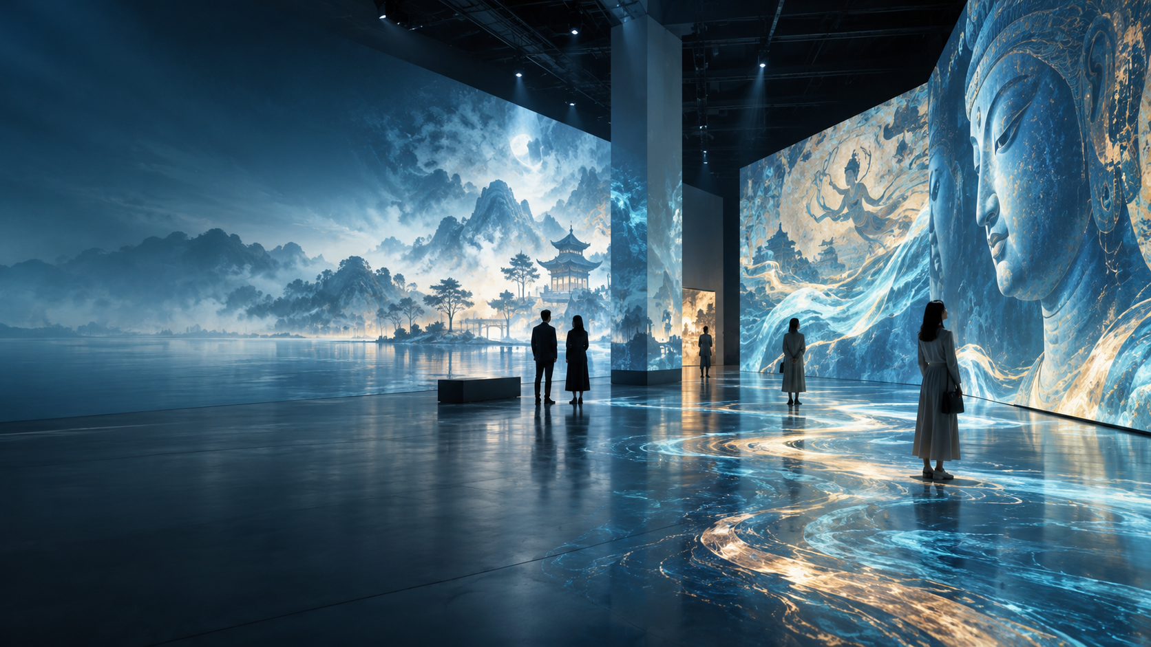 immersive projection solution for museum