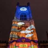 China Immersive Events Large Venue Projector 3D Projection Mapping Outdoor Laser Projector for sale