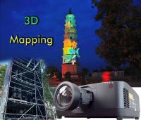 China Outdoor Large Venue Projector Motorized Lenses 3D Mapping Projector Easy Installation for sale