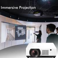 China 7500 Lumen Short Throw Laser Projector Immersive Projection UST Laser Projector for sale