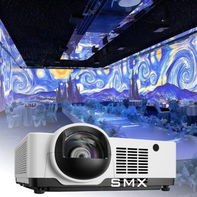 China 6000 Lumen WXGA Resolution 3LCD Short Throw Laser Projector with 30,000 Hours Lamp Life for sale