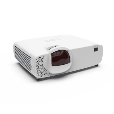 China LCD Short Throw Laser 4K UHD Projector 5200 Brightness RICOH Lens High Performance For Commercial Use for sale