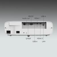 China Ultra HD 5200 Lumen Laser Movie Projector High Brightness Home Theater for sale