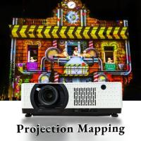 China 7200 Lumen 4K 3D Laser Projector LCD Laser Projector  For Indoor Immersive Projection HDR10 Support for sale