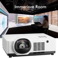 China Compact Immersive Projector 6000 Lumen Short Throw Laser Projector For Immersive Room for sale