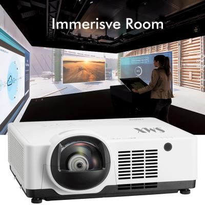 China Compact Immersive Projector 6000 Lumen Short Throw Laser Projector For Immersive Room for sale