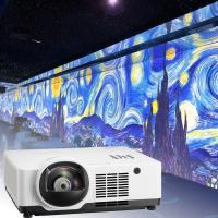 China 300 Inches Screen Immersive Room Projector 6000 Lumens High Contrast Seamless for sale
