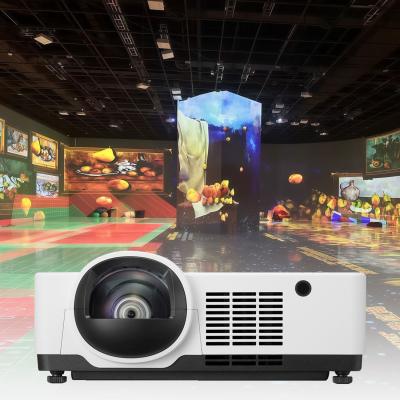 China 6000 Lumen Short Throw Laser Projector with WUXGA Resolution and 30,000 Hours Laser Life for Immersive Visuals for sale