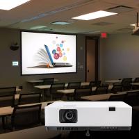 China 3500 Lumens Brightness Multimedia Projector with XGA Resolution and 3-Chip Processor for sale