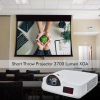 China Bright 3700 Lumens Short Throw Projector with 3LCD Technology for Classrooms and Meetings for sale