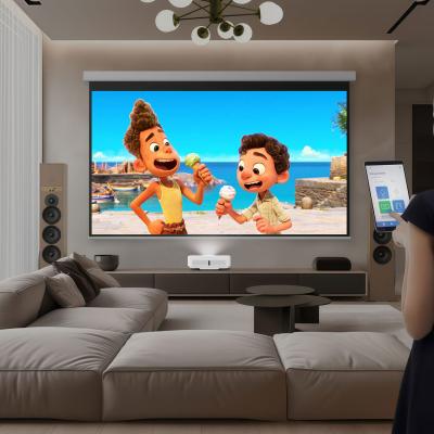 China 4200 Lumens UST Laser Projector High Contrast Commercial Ultra Short Throw Projector for sale