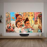 China 3LCD Ultra Bright Short Throw Projector 5000 Lumen Household For Cinema for sale