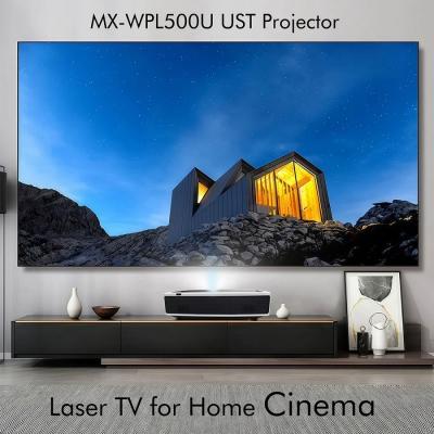 China Flexible Installation Home Cinema Projector 5000 Lumens UST Laser Projector Energy Efficient for sale