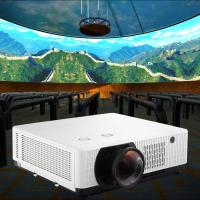 China 3D Immersive Projector 7500 Lumen Short Throw Laser Projector WUXGA for sale