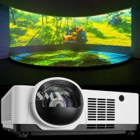 China 6000 Lumen 3LCD Short Throw Laser Projector For Immersive Projection Room for sale