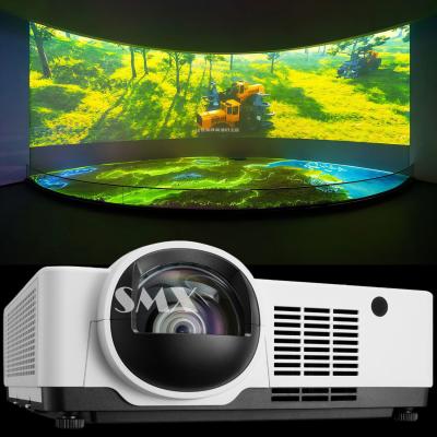 China 6000 Lumen 3LCD Short Throw Laser Projector For Immersive Projection Room for sale