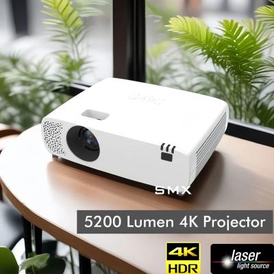 China Ultra HD 5200 Lumen Laser Movie Projector High Brightness Home Theater for sale