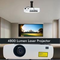 China 4800 Lumens 360° Projection 3LCD Laser Projector With 30000 Hours Light Source Life for sale