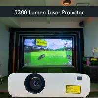 China 3LCD Laser Projector 5300 Lumens Projector For Meeting Room Golf Simulator for sale