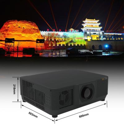 China 12000 Lumen WUXGA Resolution 3LCD Laser Projector with 360° Installation for Large Venue Projection for sale