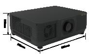 China 12000 ANSI Lumens 3D Mapping Projector with WUXGA Resolution and 3LCD Technology for Professional AV Installations for sale