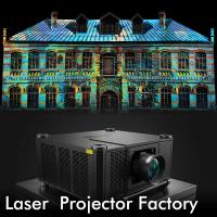 China 3D Mapping Projector with 25000 Lumens WUXGA 3LCD Dual Color Laser for Flexible Lens Options for sale