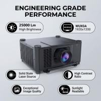 China 3D Mapping Projector 25000 Lumens WUXGA 3LCD Dual Color Laser Ideal for High Impact Projection Mapping and Stadium Events for sale