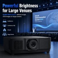 China 12000 ANSI Lumens 3D Mapping Projector 3LCD Laser WUXGA Flexible Installation Live Event Projector for sale