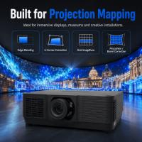 China 20000 Hours Laser 12000 ANSI Lumens 3D Mapping Projector 3LCD WUXGA Large Venue Display for sale