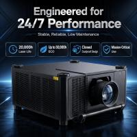 China Stage Performance 25000 ANSI Lumens 3D Mapping Projector 3LCD Dual Color Laser WUXGA for sale