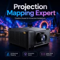 China Stage Performance 25000 ANSI Lumens 3D Mapping Projector 3LCD Dual Color Laser WUXGA for sale