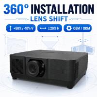 China Auditorium 12000 ANSI Lumens 3D Mapping Projector 3LCD Laser WUXGA Edge Blending for sale