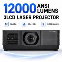 China Interchangeable Lenses 12000 ANSI Lumens 3D Mapping Projector 3LCD Laser WUXGA Display for sale