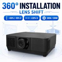 China Interchangeable Lenses 12000 ANSI Lumens 3D Mapping Projector 3LCD Laser WUXGA Display for sale