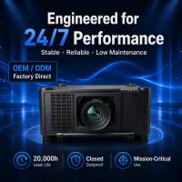 China 22000 ANSI Lumens 3LCD Laser Projector WUXGA Stage Rental Edge Blending Display for sale