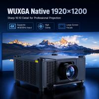 China Low Noise 22000 Lumens WUXGA 3D Mapping Projector Dual Color Laser Display for sale