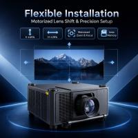 China Low Noise 22000 Lumens WUXGA 3D Mapping Projector Dual Color Laser Display for sale