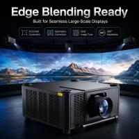 China Low Noise 22000 Lumens WUXGA 3D Mapping Projector Dual Color Laser Display for sale