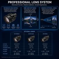 China 20000 Lumens 3D Mapping Projector with Motorized Zoom Lens and High Contrast Ratio for Professional Installations for sale