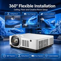 China High Brightness Immersive Projector Manual Throw Laser Projector  For Museum Displays for sale